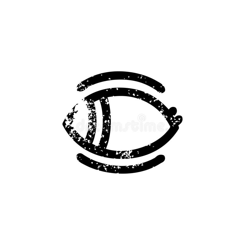 Staring Eye Distressed Icon Stock Vector - Illustration of graphic ...
