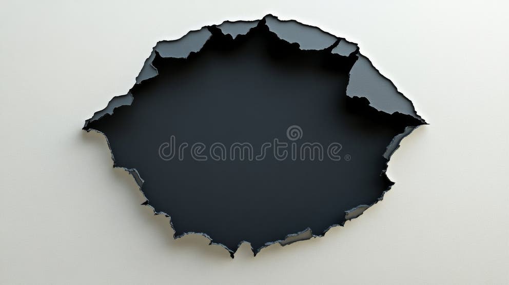 A Stark Black Backdrop Serves As the Setting for White Shards that ...