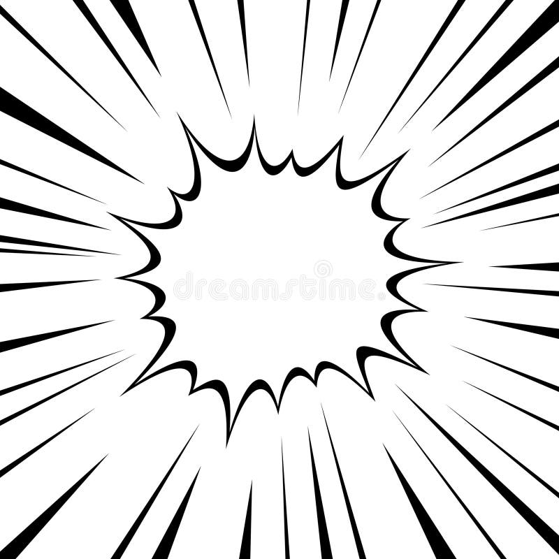 Radiant Spiky Explosion stock vector. Illustration of energy - 316077157