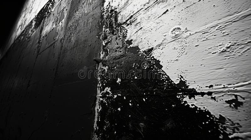 The Stark Contrast of Black and White Paint Creates a Bold and Striking ...