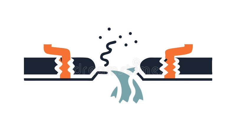 Broken Pipe Leakage Icon Stock Illustrations – 407 Broken Pipe Leakage ...