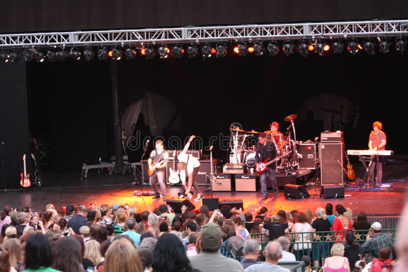 Starlight Bowl Concert editorial photography. Image of light - 27982382