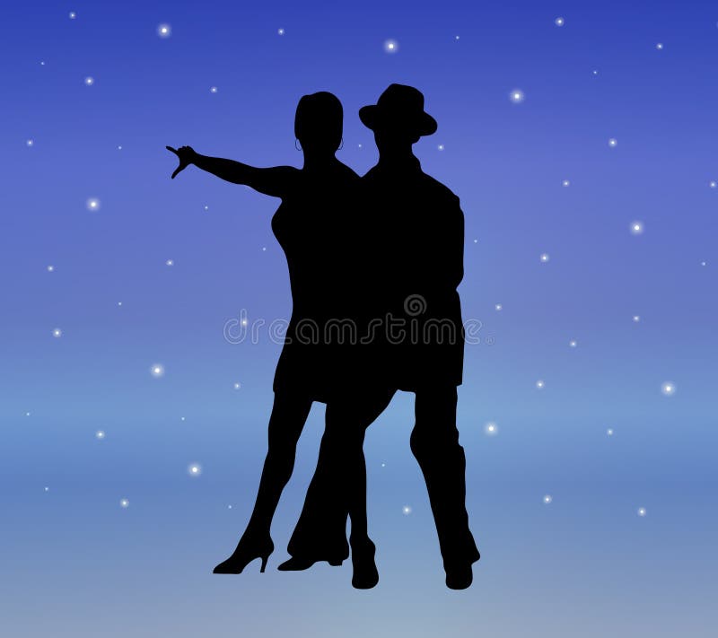 Starlight Dance 3 stock illustration. Illustration of entertainment ...