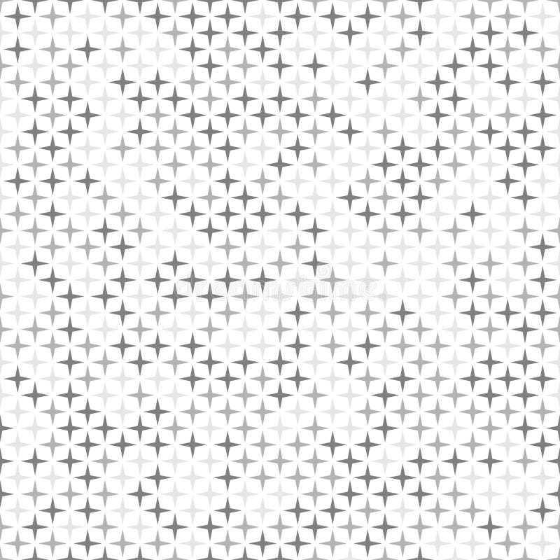 Starlight. Seamless Star Pattern Stock Vector - Illustration of ...