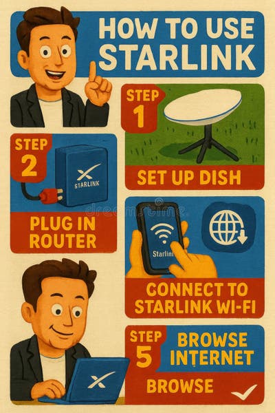 Starlink Satellite Internet Installation Process, Featuring Dish ...