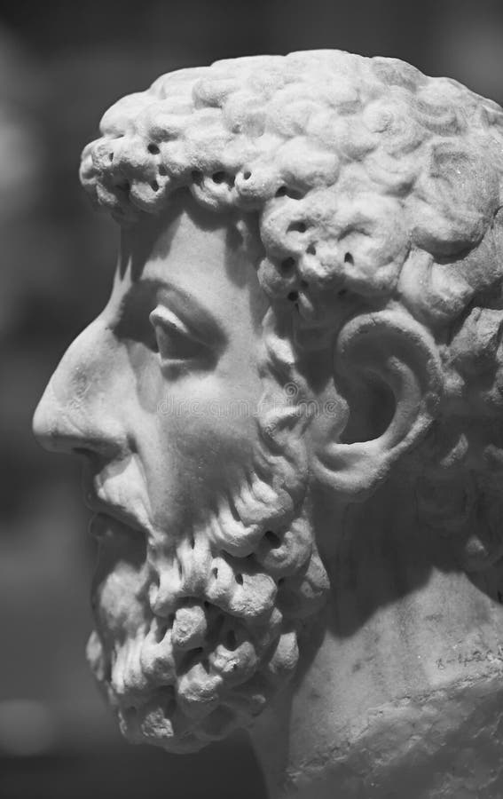 Grecki filozof zdjęcie stock. Obraz złożonej z homer - 14709104