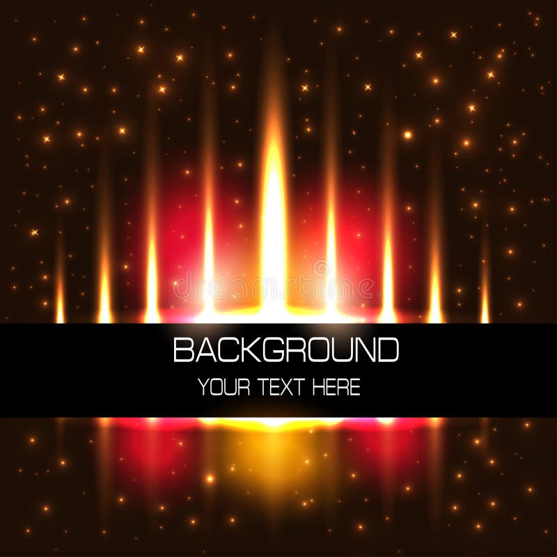 The Background with Brilliant Note and Line. Stock Illustration ...