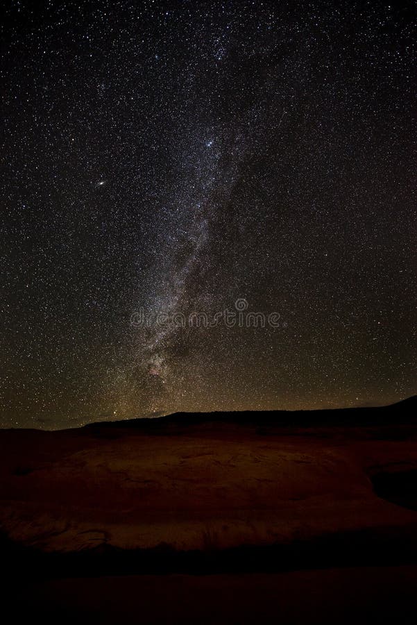 Starry Bright Night stock photo. Image of nature, planet - 61535156