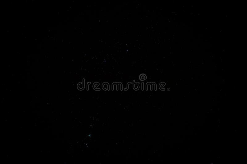 Starry Dark Night Sky in the Countryside Stock Photo - Image of lake ...