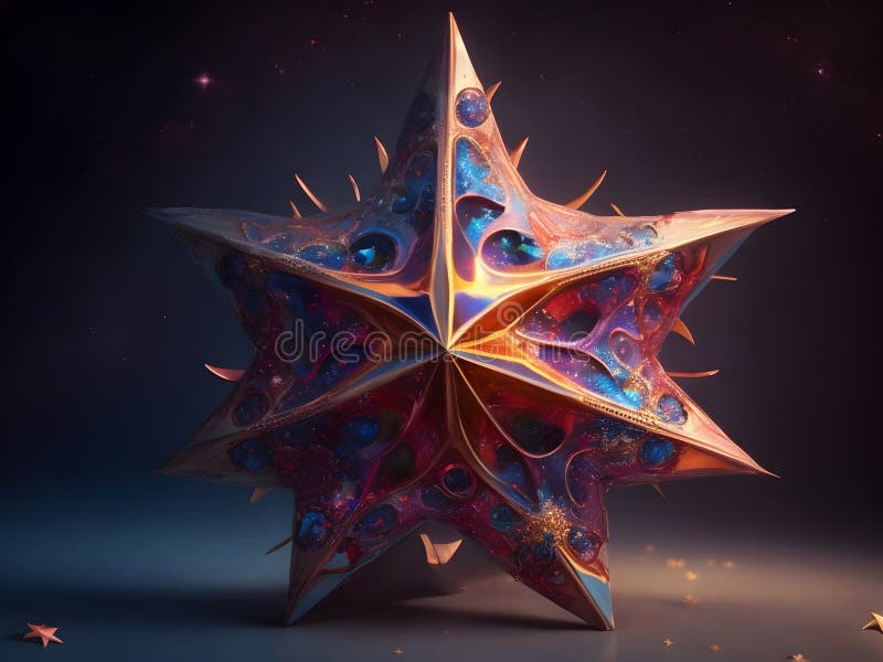 Starry Enigma: Exploring the Beauty of Random Stars Stock Illustration ...