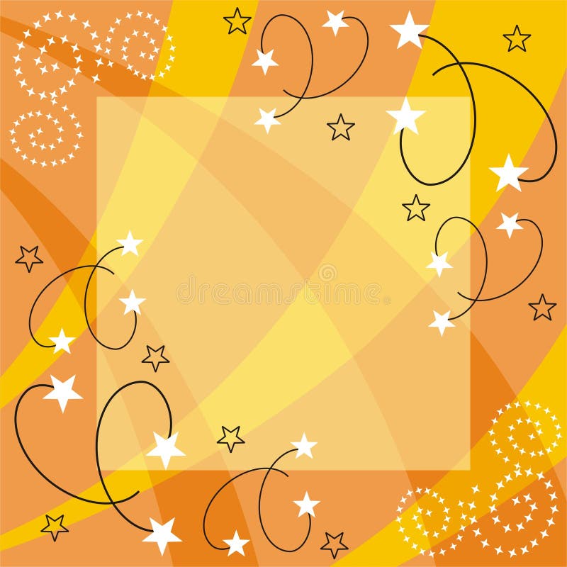 Starry frame stock illustration. Illustration of backdrop - 2735909