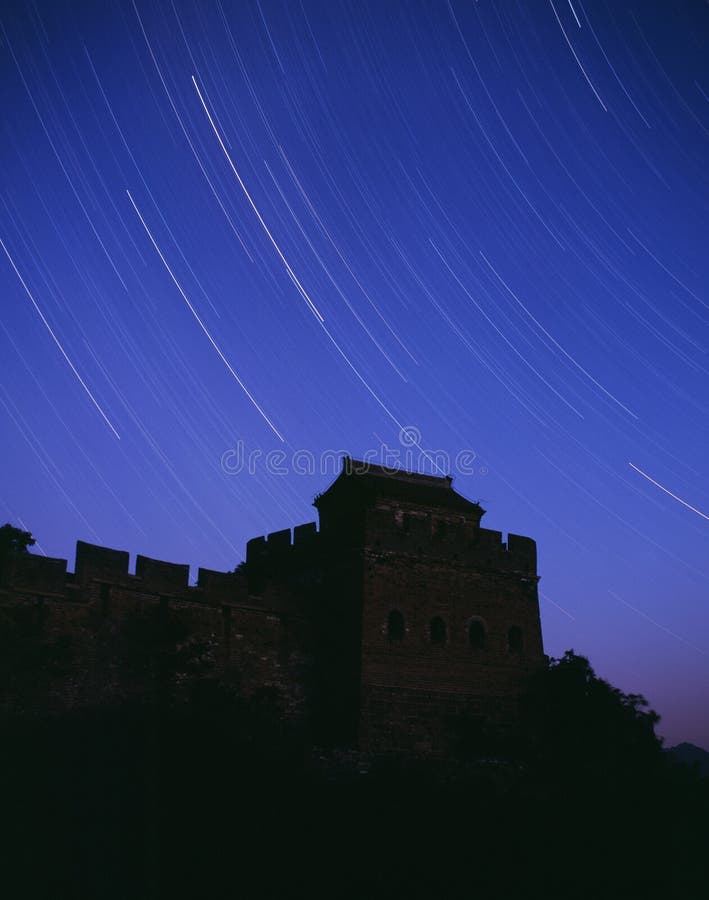 Starry night stock photo. Image of beam, abstract, twilight - 13842544