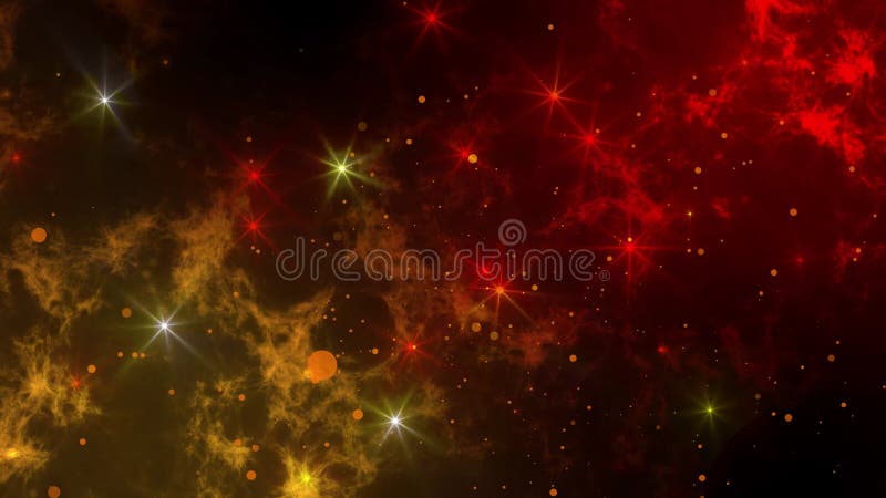 Starry Night Animated 4k Video Motion Stock Video - Video of blue, loop ...