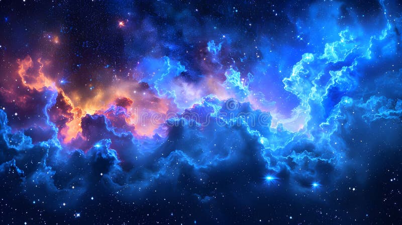 Starry Night Cosmos Background. High Quality Image Stock Photo - Image ...