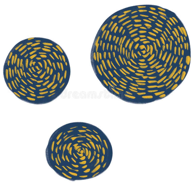 Starry Night Element Impressionism Painting Element Vincent Vangogh ...