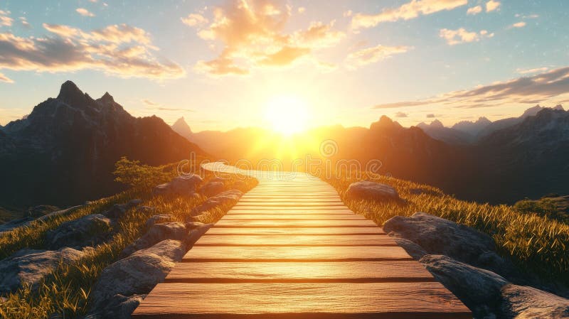 The Starry Night Mountain Path is a Journey through the Galaxy Stock ...