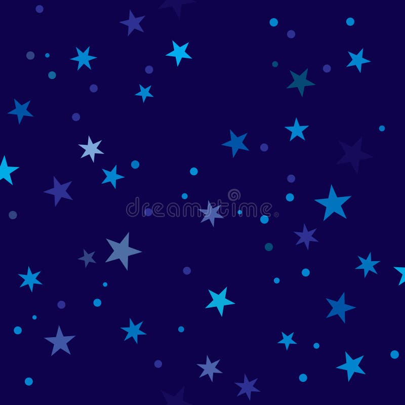 Night pattern stock vector. Illustration of moon, elements - 44646215