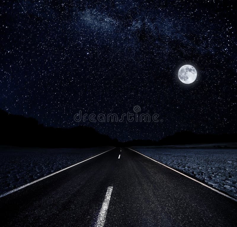 Starry Night Road Stock Photos - Download 2,221 Royalty Free Photos