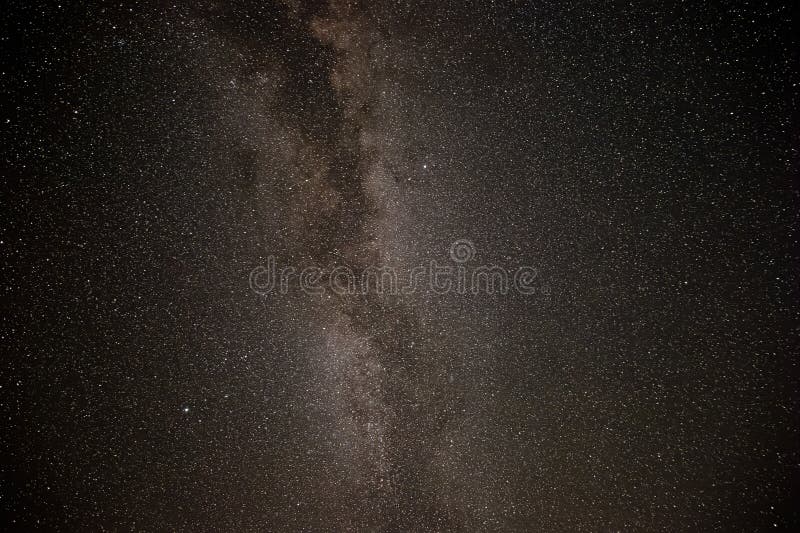 Starry Night Sky Angled Astrophotography Stock Image - Image of milky ...