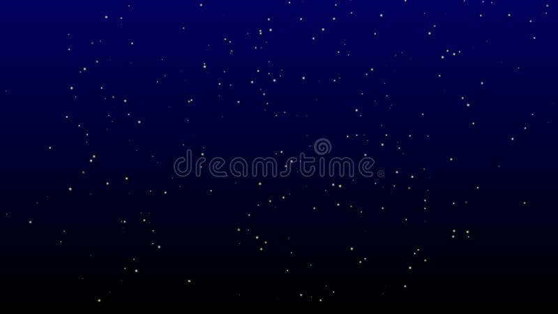 Starry Night Sky Animated Background Stock Footage - Video of galaxy ...
