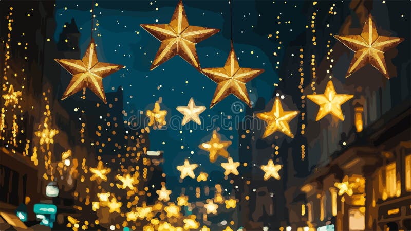 Starry Night Sky Background for Graphic Design - Creative Constellation ...