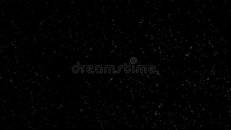 Starry Night Sky on a Black Background. Overlay Effect. Stock ...