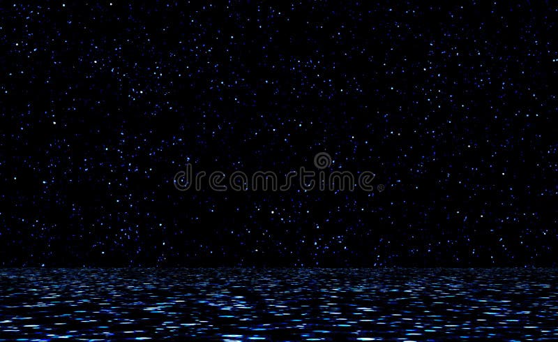 Starry Night Sky Galaxy Space Room Studio Stock Photo - Image of ...