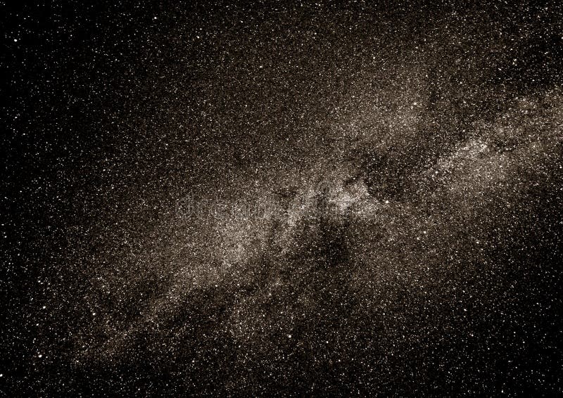 Starry Night . the Milky Way, Our the Galaxy Stock Image - Image of ...