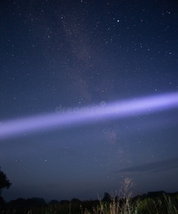 Starry Night Sky on a Warm Summer Night Stock Image - Image of dust ...