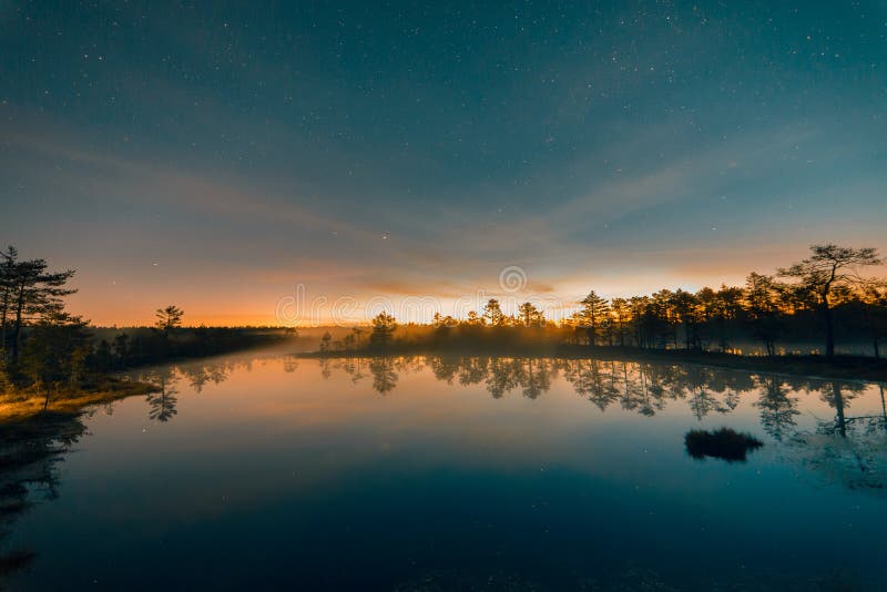 Milky Way On Night Sky, Abstract Natural Background Stock Image - Image ...