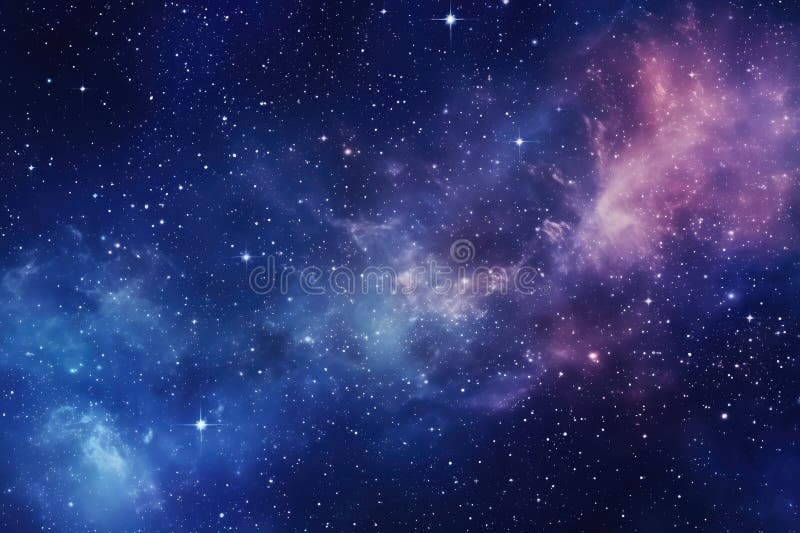 Starry Outer Space Background Texture . Colorful Starry Night Sky Outer ...