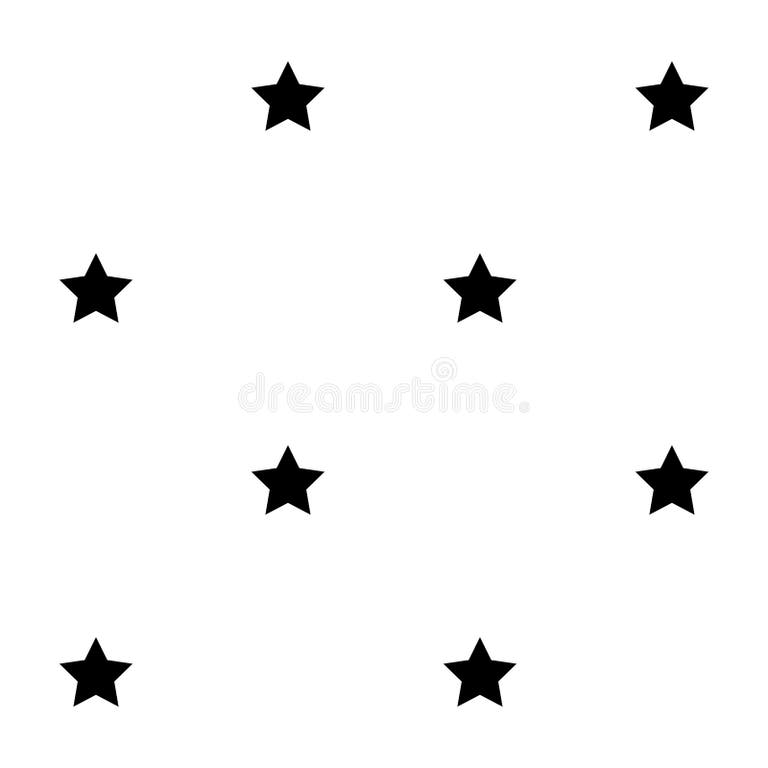 Starry Repeatable, Seamless Star Pattern, Star Background Stock Vector ...
