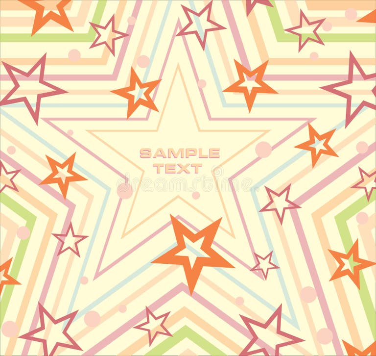 Starry sample.Vector. stock vector. Illustration of drawing - 5602137