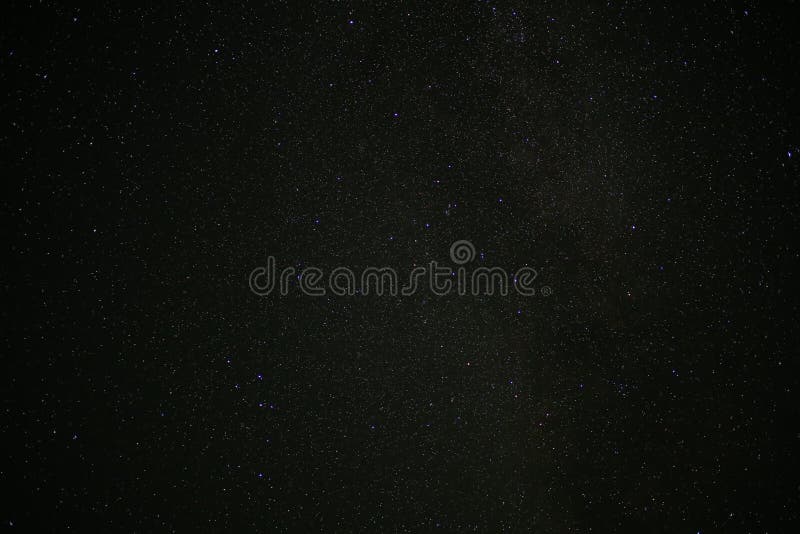 Starry Sky in a Clear and Cold Night Stock Image - Image of night ...