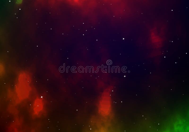 Space Infinity Color Background. Dark Night Sky. Space with Shiny Stars ...