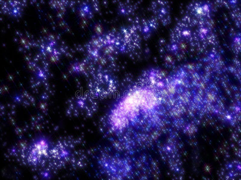 Starry Sky Infinite Universe, Amazing and Stock Illustration ...