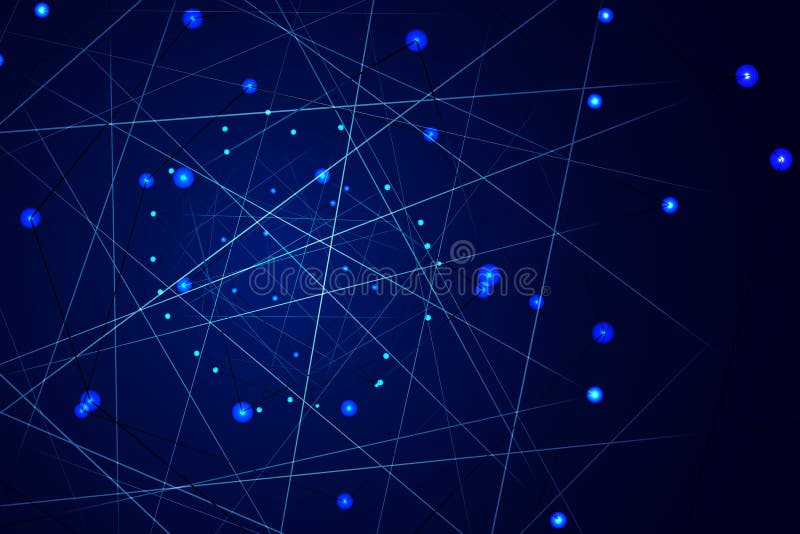 Starry Sky Map, Random Schematic Bright Stars Stock Vector ...