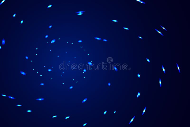 Starry Sky Map, Random Schematic Bright Stars Stock Illustration ...