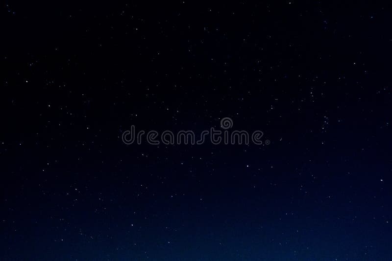 Starry Sky at Night Background, Outer Space Texture Stock Image - Image ...