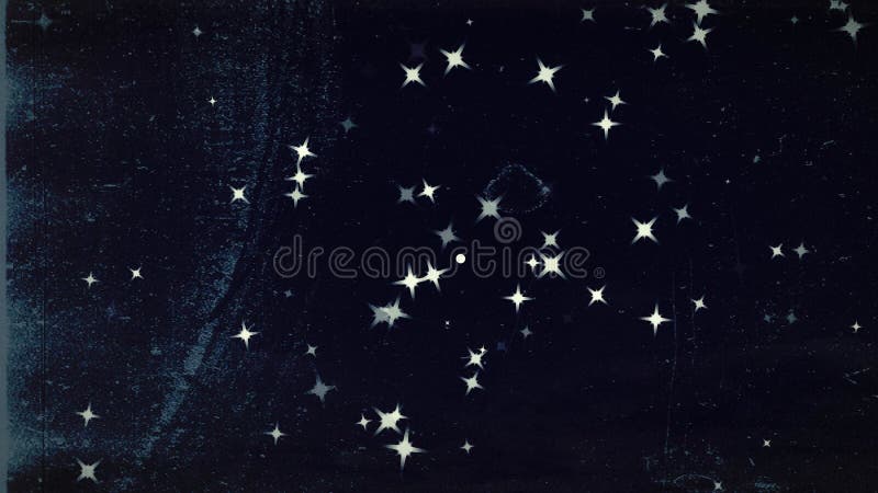 Starry Sky with Passing Fast Satellite Stock Footage - Video of ...