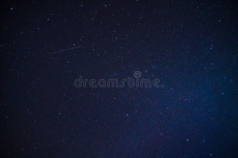 Starry Sky, Planets and Stars, Landscape at Sunset of the Pacific Ocean ...