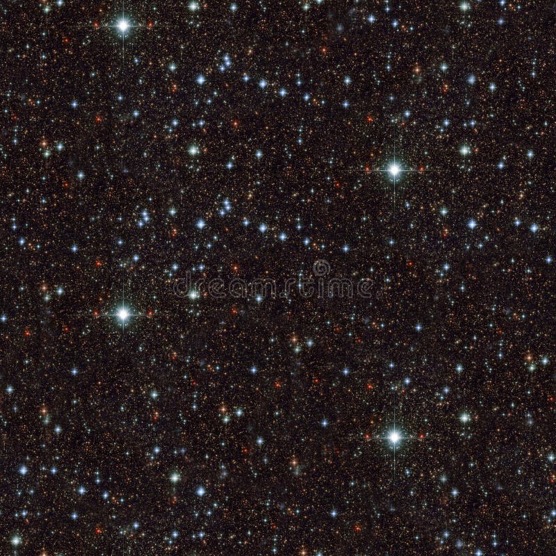 Starry Sky Seamless Pattern. Blue Abstract Stock Illustration ...