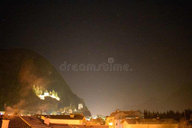 Starry sky stock image. Image of klar, rattenberg, himmel - 83024917