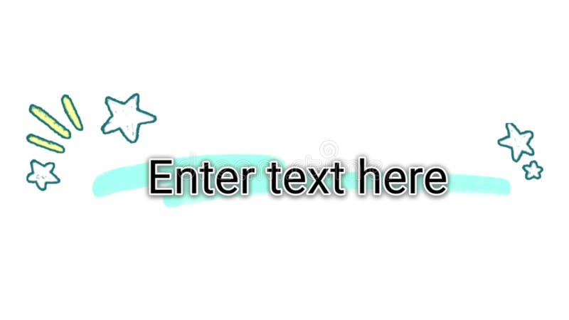 Starry Text Input Prompt stock footage. Video of symbol - 380470564