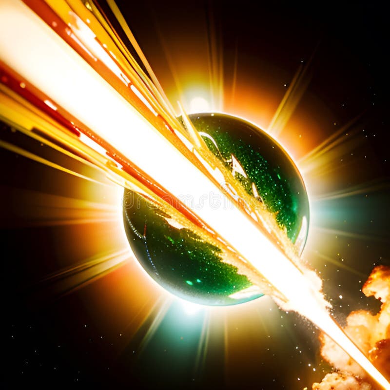 Starry Universe Background Earth Planet Universe Space Object Stock ...