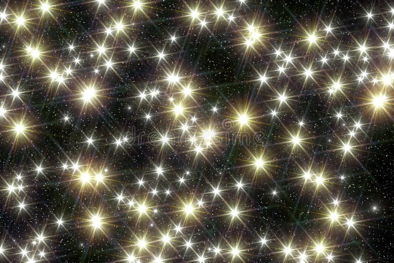 Stars. Space and Science Theme. Technology Theme. Stock Illustration ...