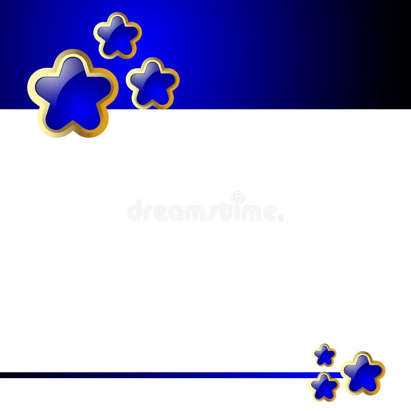 Star / Stars Side Border Frame Stock Vector - Illustration of design ...