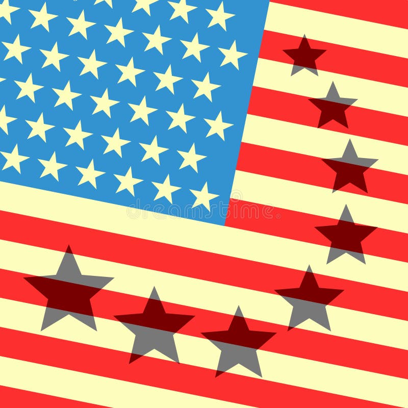 Stars American show stock vector. Illustration of nation - 23678260