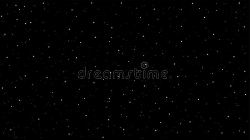 Stars Background Realistic. Vector Illustration. Stock Vector ...