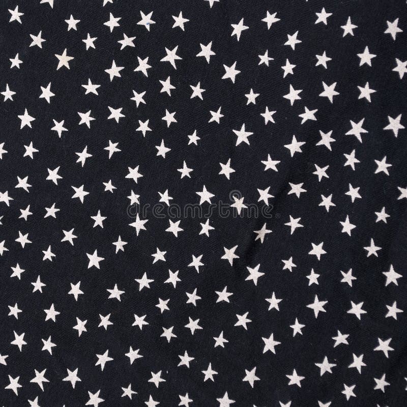 Stars Background and Texture, Fabric Stock Image - Image of fiber ...